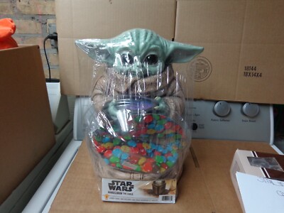 STARWARS MANALORIAN THE CHILD GROGU CANDY BOWL HOLDER 12"TALL NEW | eBay