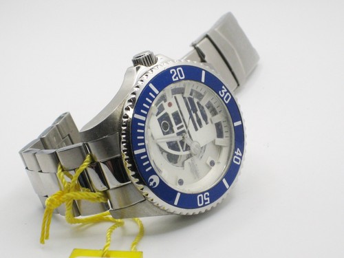 Invicta Star Wars R2-D2 Automatic SS Link Watch 26596 For Parts Only ...
