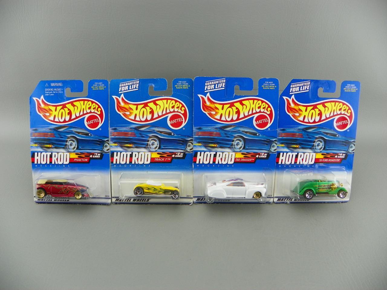 Hot Wheels 1999 Diecast 1/64 Hot Rod Phaeton Track T 33 Ford Roadset 1 ...