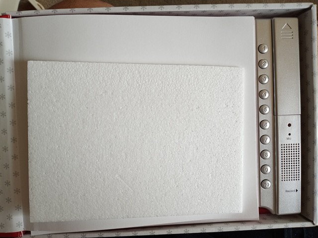 Hallmark Recordable Holiday Memory Photo Album Audio Book Memories for ...