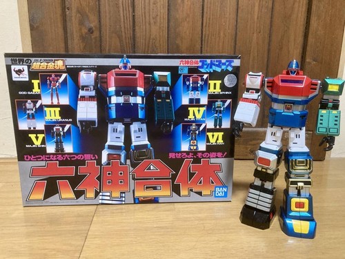 Soul of Chogokin Six God Combination Godmars GX-40 Figure BANDAI Japan ...