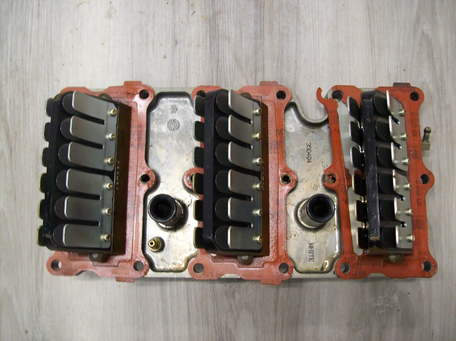 Evinrude Etec 90hp Intake Reed Plate w/ Reeds 397336 350494 Outboard ...