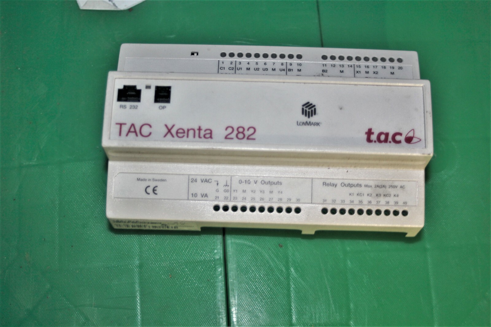 Tac Xenta 282 Programmable Controller 0-073-0031-0 | eBay