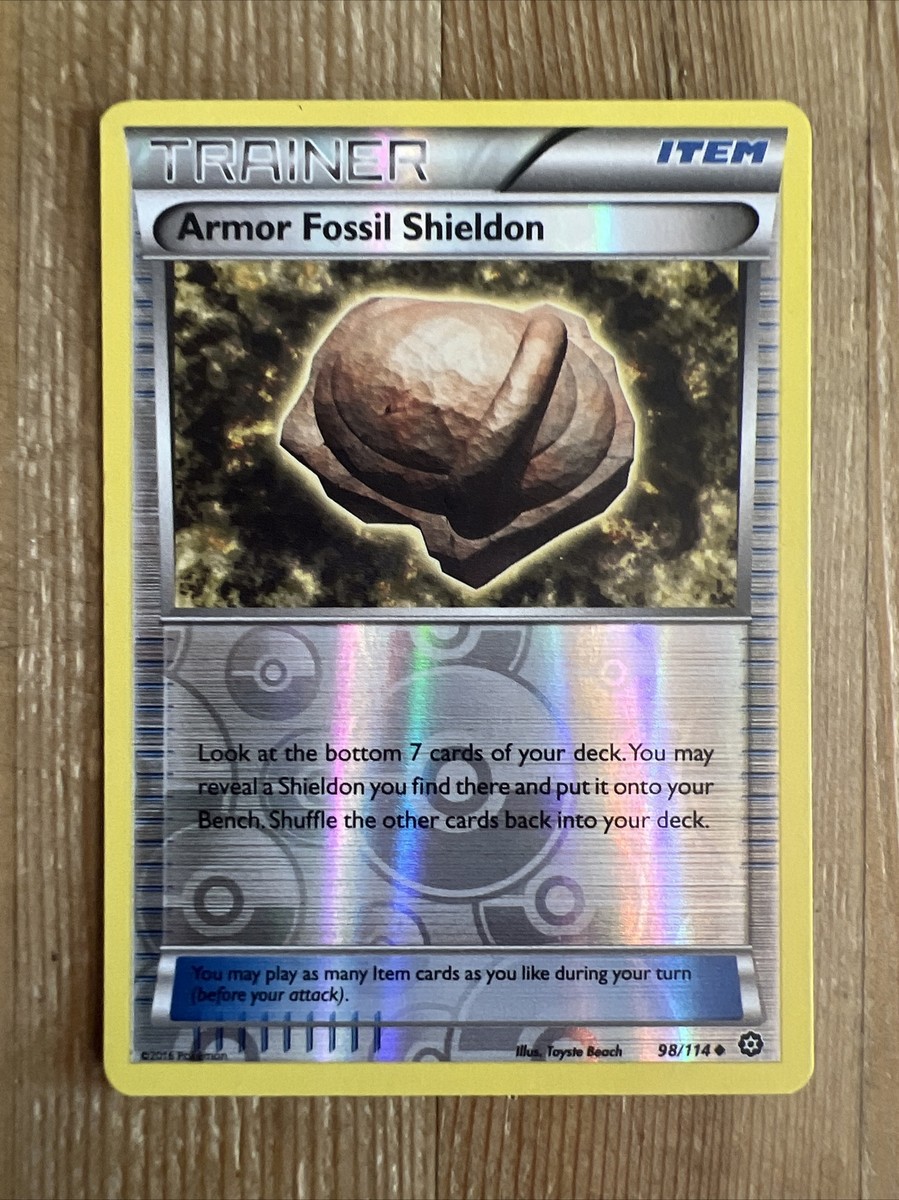 Armor Fossil Pokemon Card
