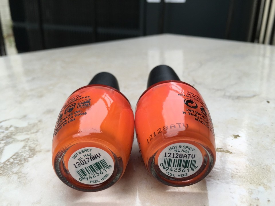 2 X OPI HOT & SPICY (NL H43) | eBay