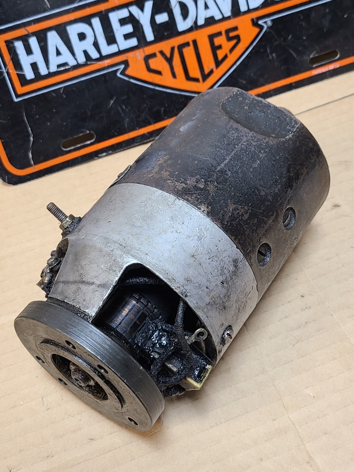 Harley-Davidson K-Model KH Earley Sportster Panhead Generator | eBay