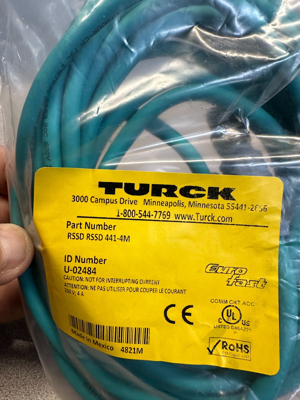 TURCK RSSD RSSD 441-4M / RSSDRSSD4414M () for sale online | eBay