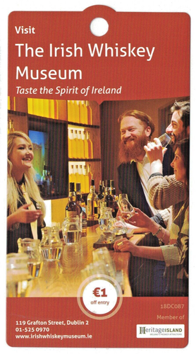 2019 The Irish Whiskey Museum Dublin Ireland ad flyer | eBay