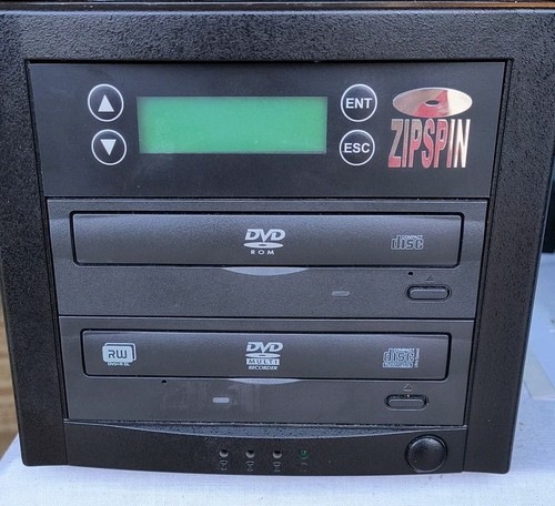 ZIPSPIN DVD-RW COPY WRITER DUAL DVD-121-PRO-WM DUPLICATOR | eBay