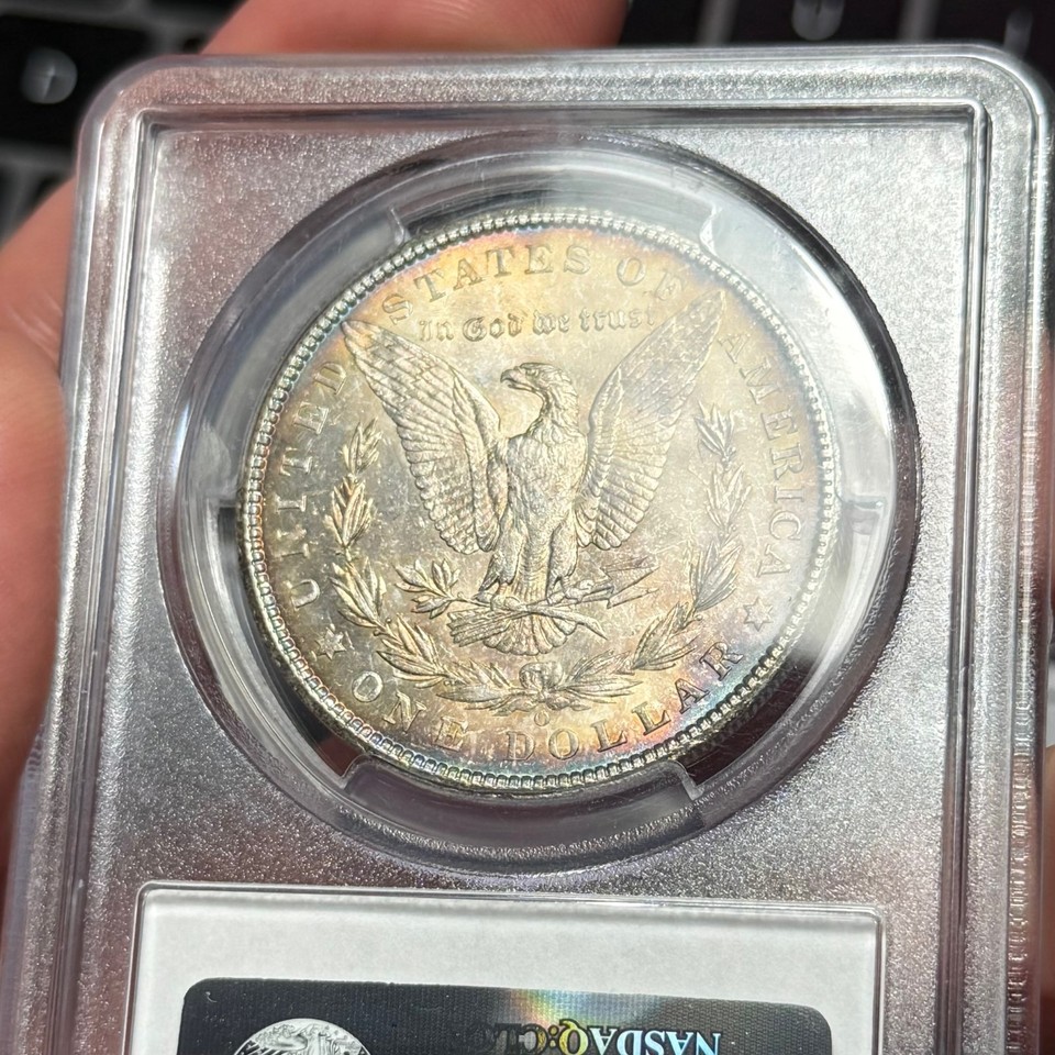 1904-O $1 MS64 PCGS Toned Morgan Silver Dollar - Lovely Double Sided ...