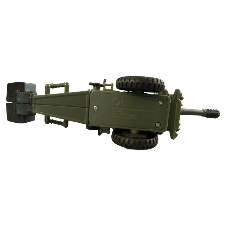 Howlitzer artillery gun Milirary Plastic Toy Wheeled Pull Behind ...