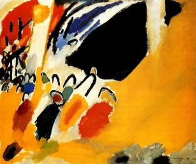 IMPRESSION III CONCERT 1911 ABSTRACT PAINTING BY WASSILY KANDINSKY ...