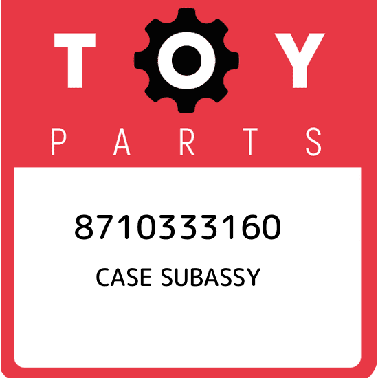 8710333160 Toyota Case subassy 8710333160, New Genuine OEM Part | eBay