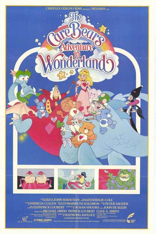 CARE BEARS ADVENTURE IN WONDERLAND Movie POSTER 27x40 Eva Almos Alyson ...