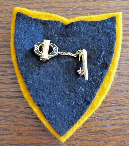 Vintage BETA SIGMA PHI Enamel SORORITY Pledge Pin | eBay