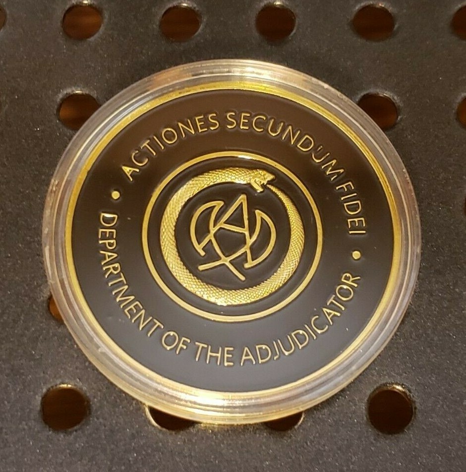 John Wick Continental Hotel & Adjudicator Coin Set in Tactical Case ...