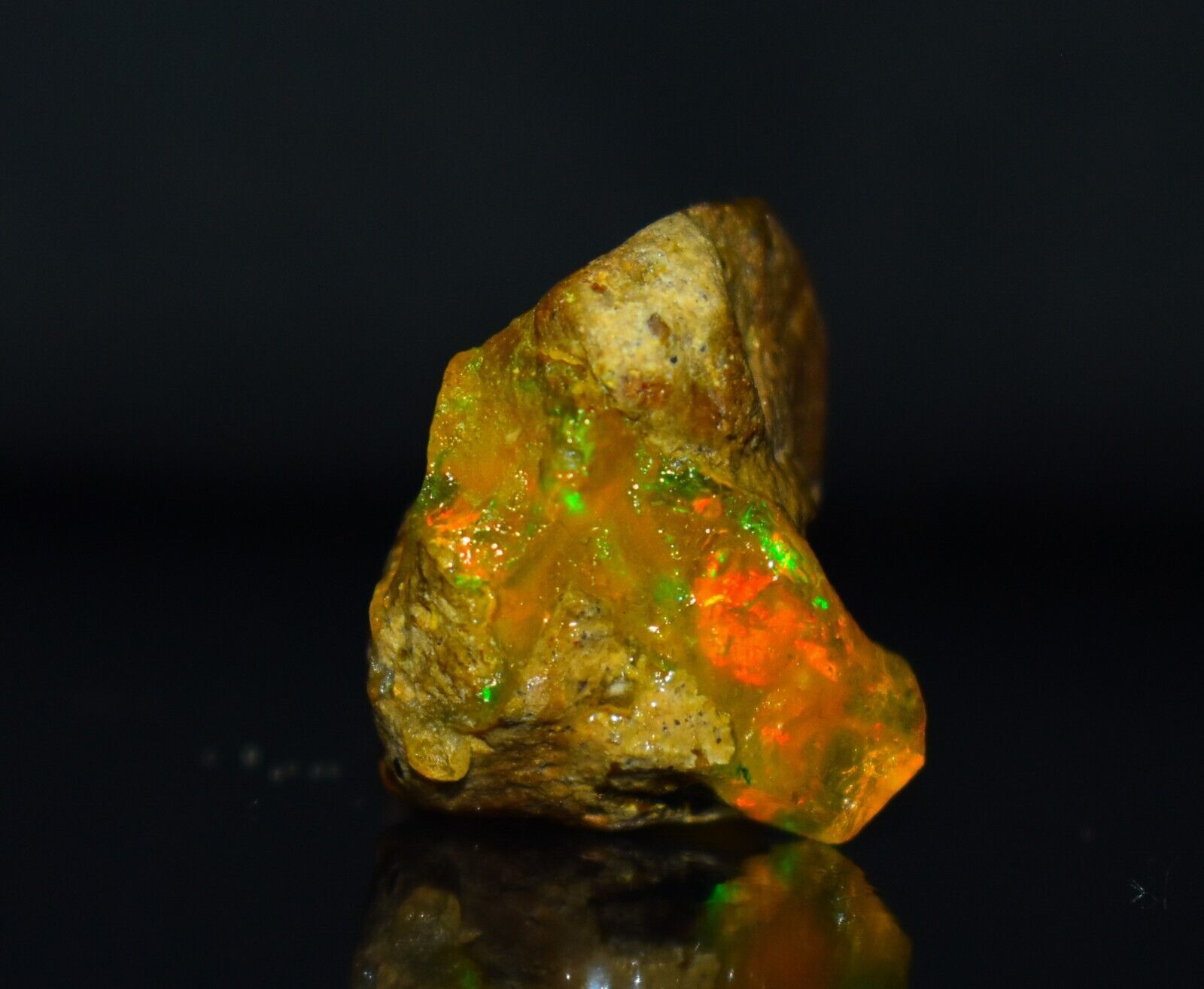 Red Opal Rough 32.65 Carat Natural Ethiopian Opal Raw Welo Opal ...