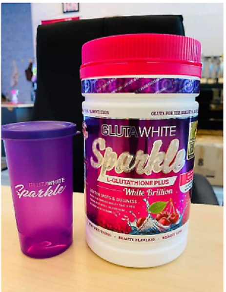 NEW PHYTO Gluta White Skin Sparkle L-Glutathione Plus Whitening Bright ...
