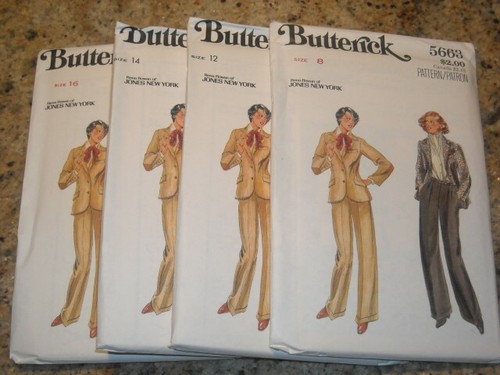 🌹1979 UNCIRCULATED BUTTERICK #5663 - LADIES "JONES OF New York" PATTERN ...