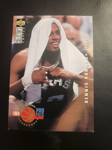 dennis rodman 1994/95 UD PROFILES #202 SPURS /BULLS | eBay