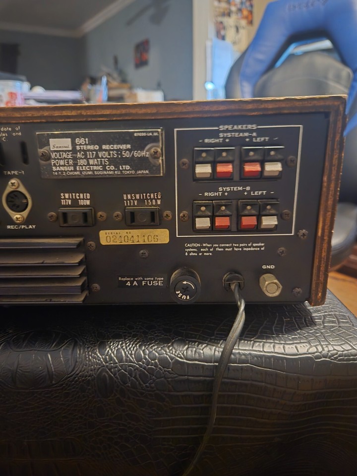 Sansui 661 Stereo Receiver – Fully Working, LOUD & Clean – Vintage ...