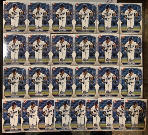 BROCK JONES 2023 1st Bowman Prospects #BP-74 (27x) RC TB Rays - Free ...