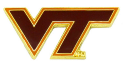 Virginia Tech Hokies Pins Virginia Polytechnic Institute Logo College ...