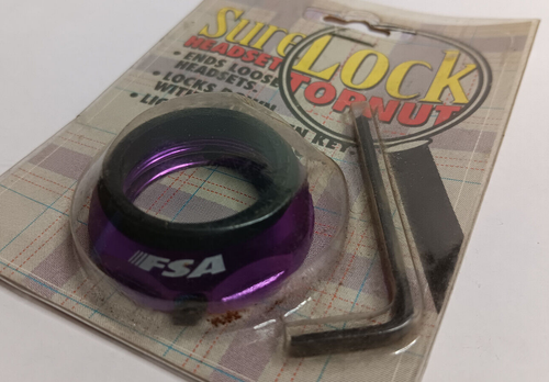 NOS Vintage 90’s FSA Sure Lock for Headset Anodized Purple | eBay