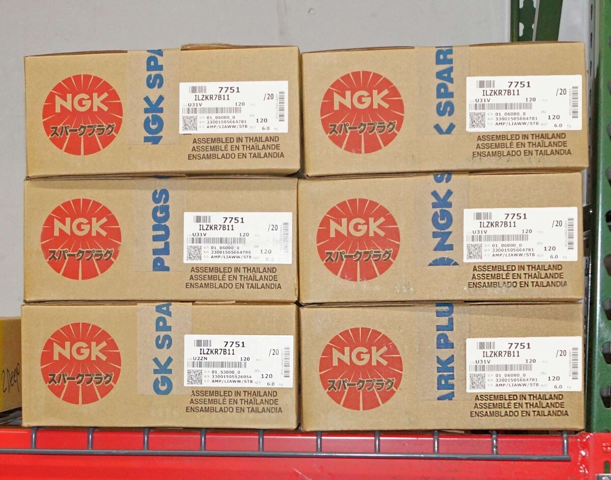 Set of 4 NGK 7751 ILZKR7B11 Genuine Laser Iridium and Platinum Spark ...