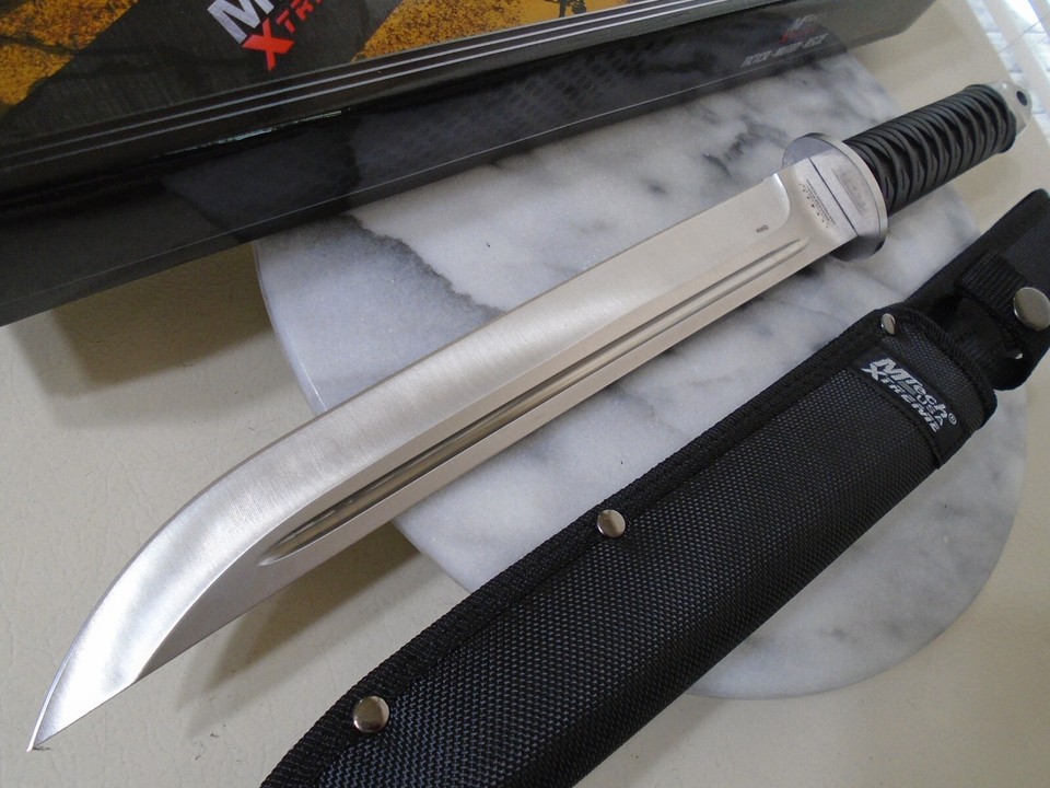 Mtech Xtreme Ninja Tanto Fixed Blade Knife Short Sword Full Tang MX ...