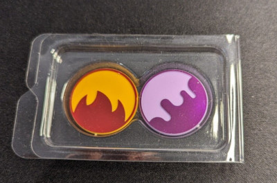Pokemon TCG Burn & Poison Markers Coin Tokens | eBay Australia