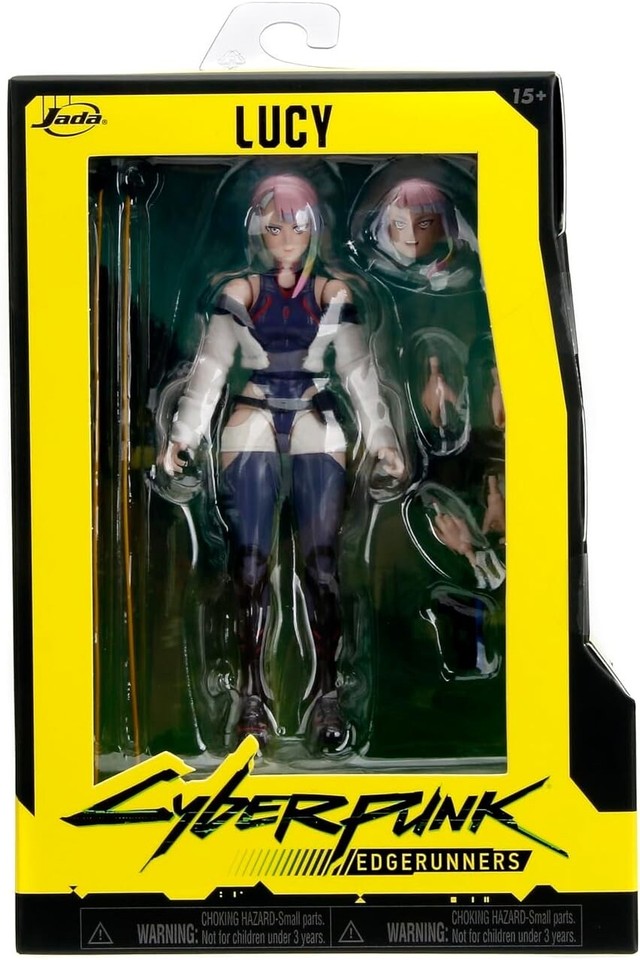 Jada Toys Cyberpunk Edgerunners Lucy 1:12 Scale 5.7” Action Figure | eBay