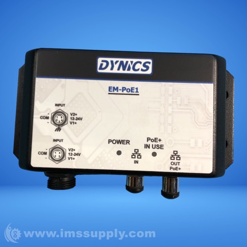 Dynics EM-POE-1 PoE Injector FNOB | eBay