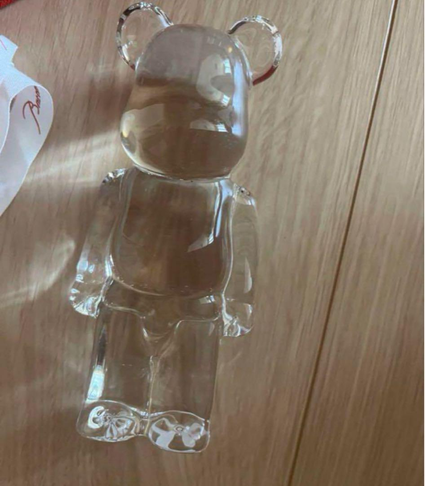 Baccarat BE@RBRICK Bearbrick Reflection Clear Crystal Figurine MEDICOM ...