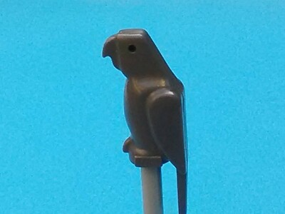 LEGO Minifigure Accessory GRAY PARROT BIRD ANIMAL PET Part # 2546 ...