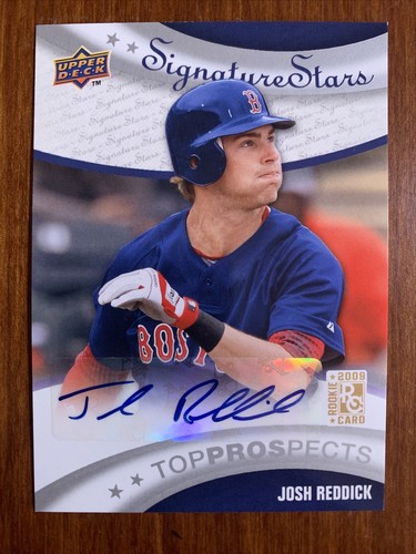 2009 Upper Deck Signature Stars - Top Prospects Josh Reddick #202 (AU ...