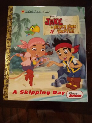 Little Golden Book: A Skipping Day (Disney Junior: Jake and the ...