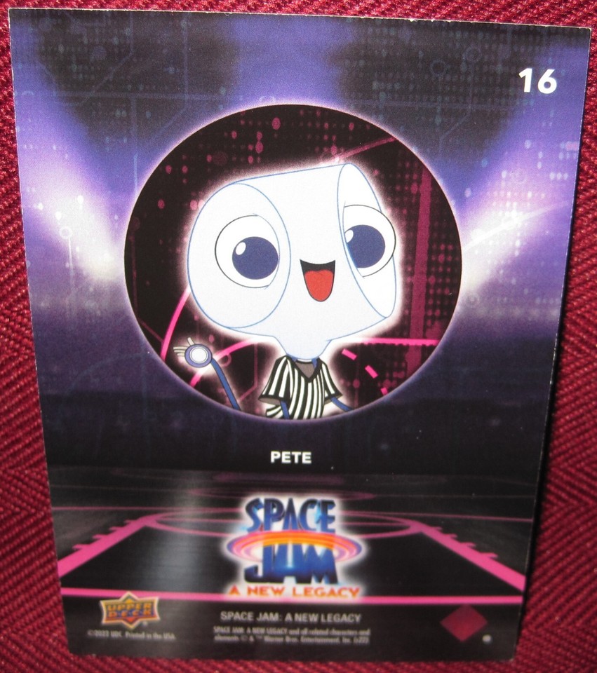 2021 UPPER DECK SPACE JAM A NEW LEGACY #16 PETE PURPLE PARALLEL | eBay