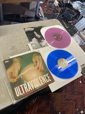 Lana Del Rey Ultraviolence 2014 Limited Edition Colored Double LP Vinyl ...