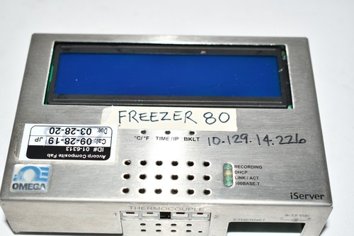 Omega ISD-TC Data Logger, Temperature Over the Internet 15350394 9-12V ...