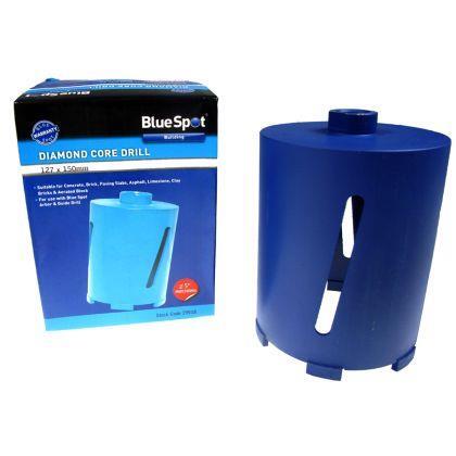 BlueSpot Diamond Core Drills Hole Cutter for Brick Block & Concrete 127 ...