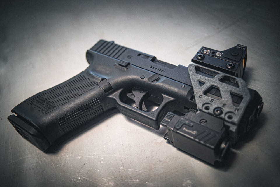 Glock Sight and Light Bridge Mount - Industrial Nylon | eBay