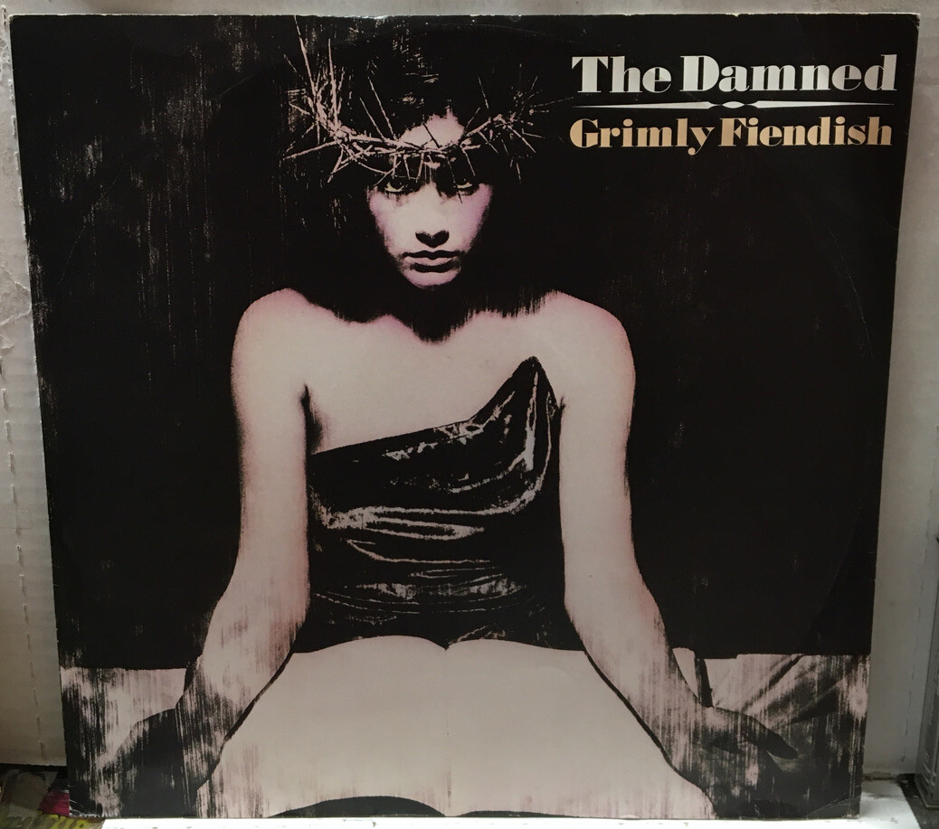 The Damned Grimly Fiendish 12” UK Import Single GRIMT1 | eBay