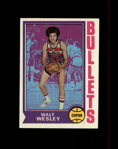 1974 Topps Basketball #143 Walt Wesley STARX 7.5 NM+ (CS130788) | eBay