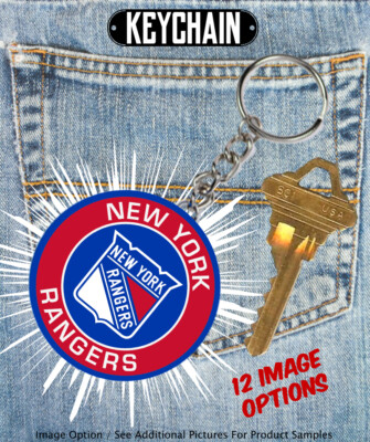 New York Rangers - Keychain - Choose From 12 Designs | eBay