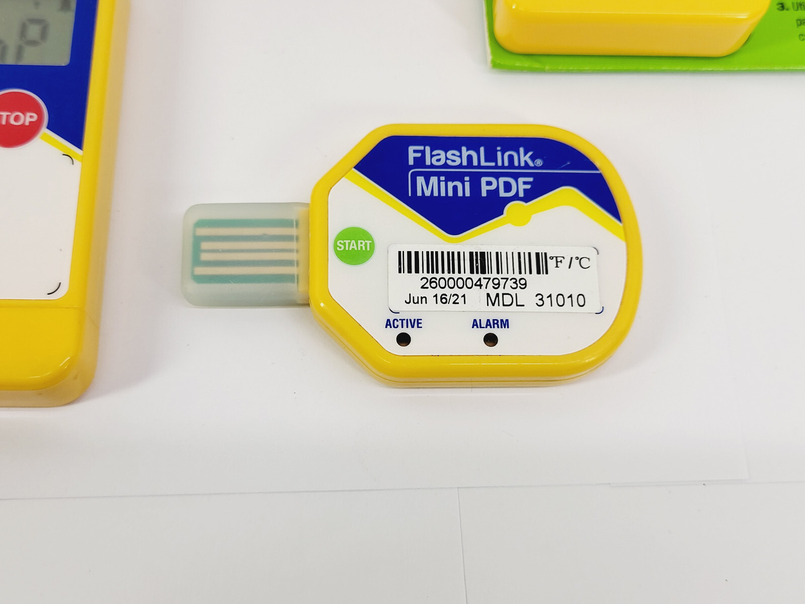 (7) DeltaTrak FlashLink VU In-Transit Logger (20879) w/ (1) FlashLink ...