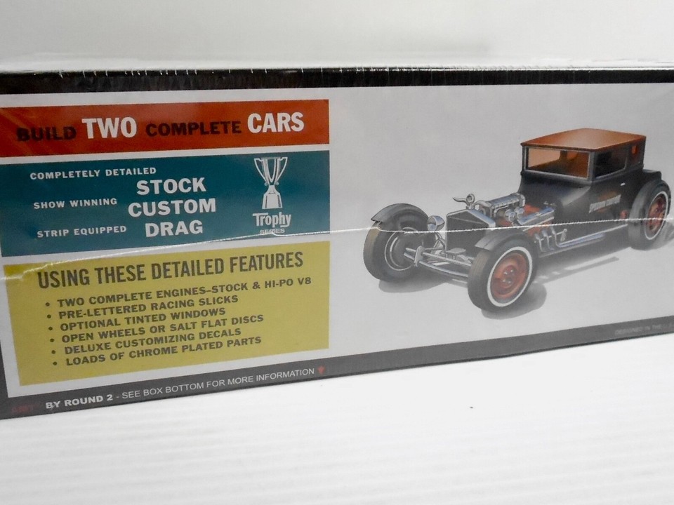 AMT 1925 Ford Model T Chopped T 1:25 Scale Plastic Model Kit | eBay