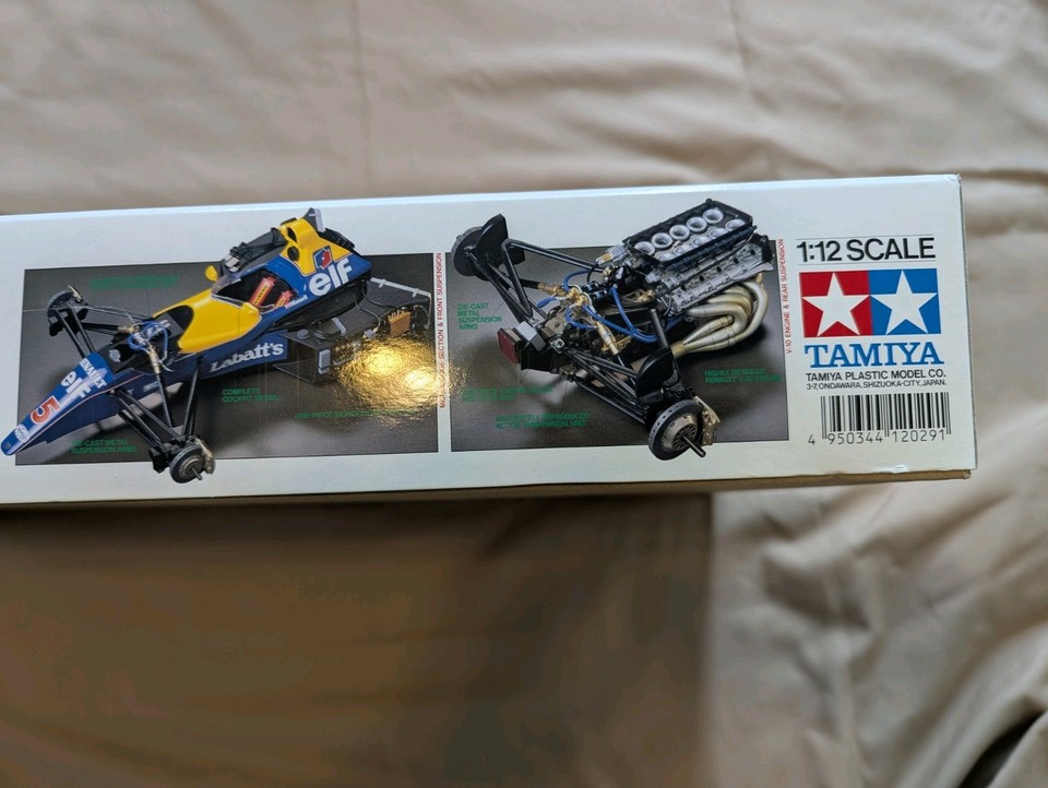 TAMIYA 1/12 Williams FW14B Renault Big Scale Series No.29 Plastic Model ...