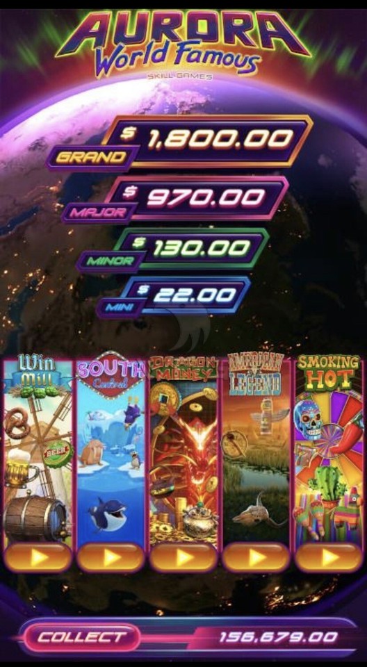 PCB GAME BOARD FIRELINK slot machine HET Fusion 5 Aurora Light Northern ...