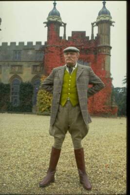 Actor Charles Gray In Character As Sir Cathcart Death 1987 OLD TV PHOTO ...